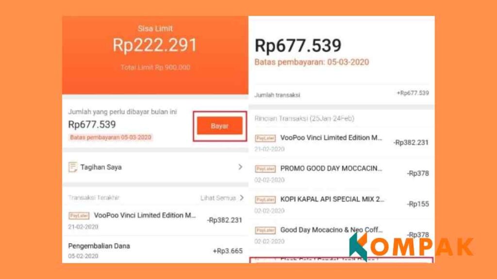 Shopee Paylater Jatuh Tempo Tanggal 25? Berapa Denda Pembayaran SPaylater-nya - Kompak.or.id